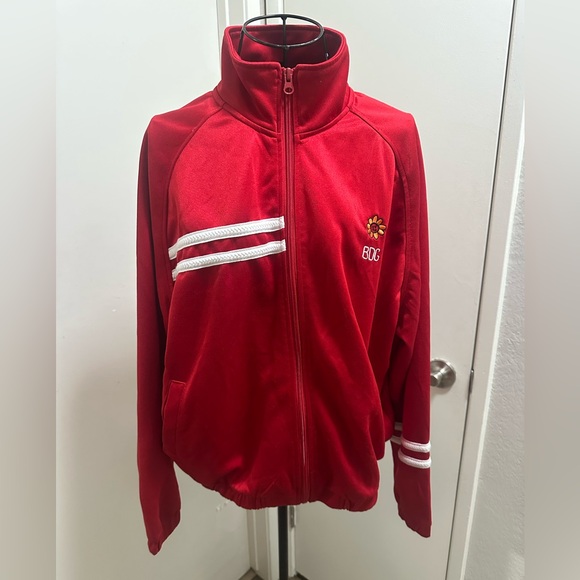 BDG | Jackets & Coats | Red Bcg Track Jacket | Poshmark